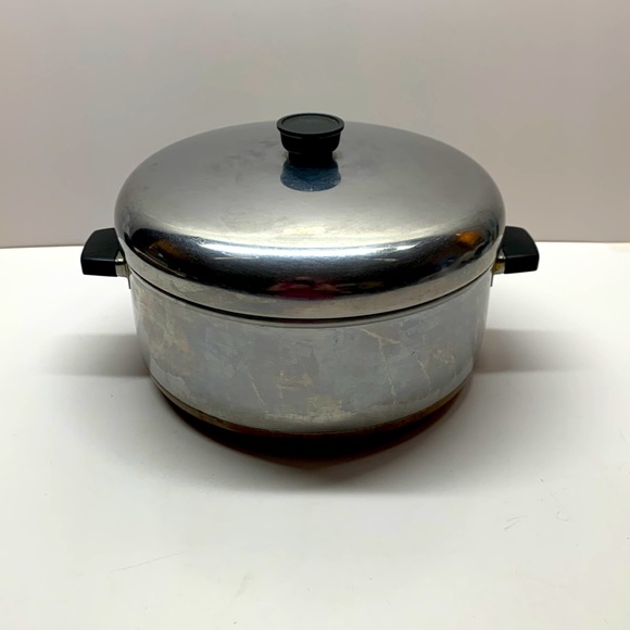 Vintage | Kitchen | Vintage Maid Of Honor Stainless Steel Copper Bottom ...